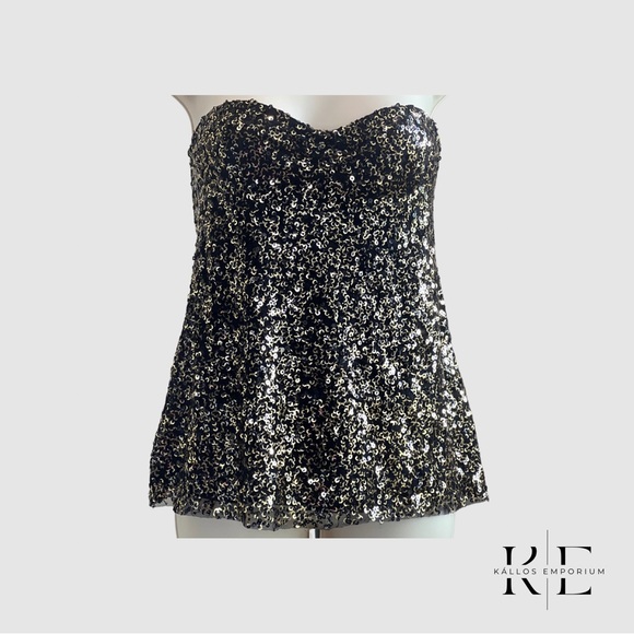 Tops | Sequined Tube Top | Poshmark